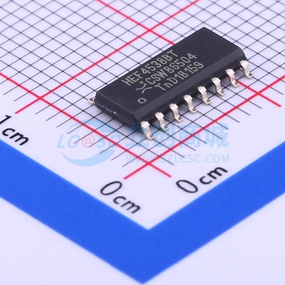 单稳态多谐振荡器 HEF4538BT,653 SOIC-16 单稳态