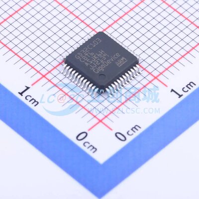 单片机芯片 GD32C103CBT6 LQFP-48(7x7) 128KB 120MHz