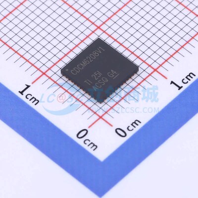 时钟发生器/频率合成器/PLL CDCM6208V1RGZR VQFN-48-EP(7x7) 原