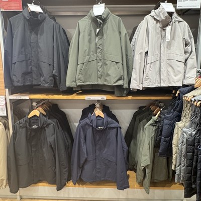 男女装防风立领茄克户外休闲夹克连帽外套R473907/478264/475038