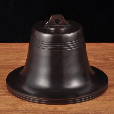 彩铜钟手敲钟挂钟寺庙铜钟宝钟学校打铃室内外家用撞钟敲钟警钟