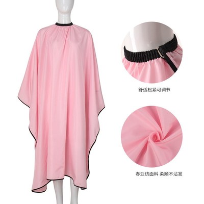 理发店围布单色松紧带领口加厚加大发廊剪发披肩焗油染发围布用品