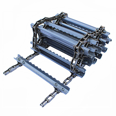 沃得锐龙收割机配件输送槽输送链总成输送链耙齿链耙喂入链总成