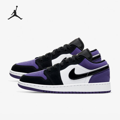 Nike/耐克正品AIR JORDAN 1 (GS) 女子大童低帮运动鞋 553560