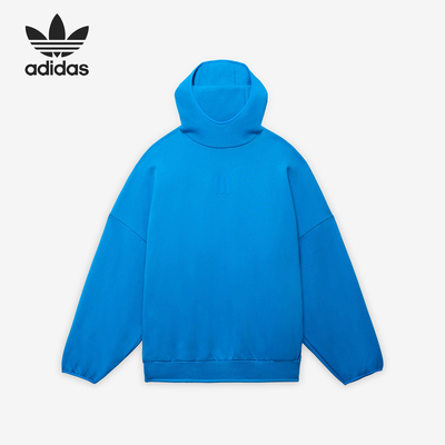 Adidas/阿迪达斯正品三叶草新款男女宽松休闲经典连帽卫衣IW8924