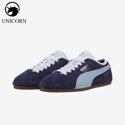 Puma/彪马正品Tackle复古圆头男女蓝色经典休闲运动鞋404456-09
