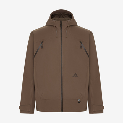 Adidas阿迪达斯正品XPLORIC男防泼水防风徒步拉链帽子LE6956