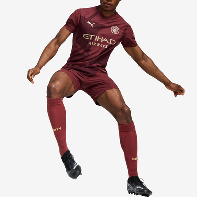 PUMA彪马正品Manchester City 24男款球员版短袖T恤775096-03