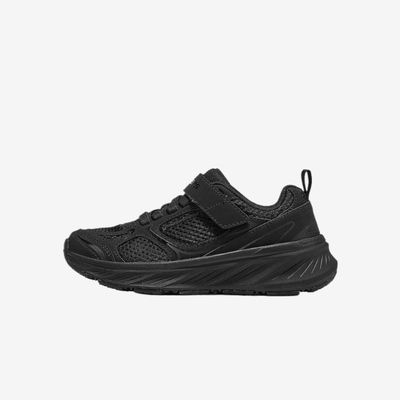Skechers斯凯奇正品Air-Cooled大童透气魔术贴跑步鞋405364L-BBK