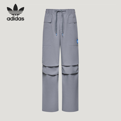 Adidas/阿迪达斯官方正品三叶草男士透气休闲直筒运动长裤LF6429