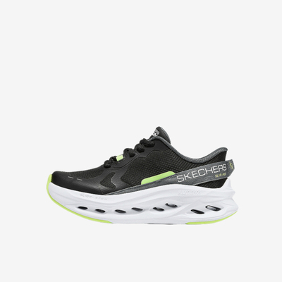 Skechers斯凯奇正品男童舒适系带低帮休闲运动跑步鞋405371L-BKLM