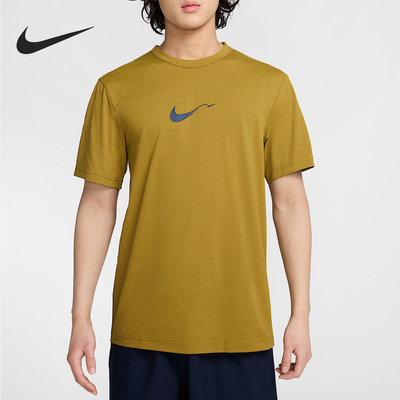 Nike/耐克正品春夏新款男士跑步训练运动宽松短袖HV4882-399