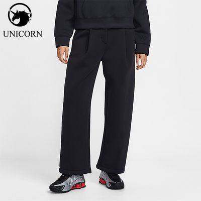 Nike/耐克正品Sportswear女士休闲针织中腰直筒长裤IF0322-010