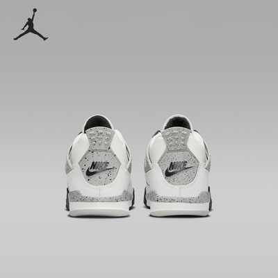 Nike/耐克正品JORDAN小童耐磨减震训练系带篮球鞋IB4388-100