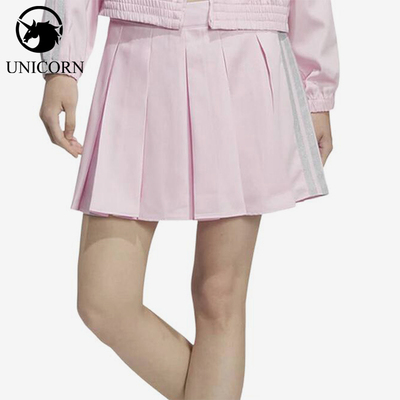 Adidas/阿迪达斯正品条纹运动休闲短裙新款经典女舒适短裙KR7604