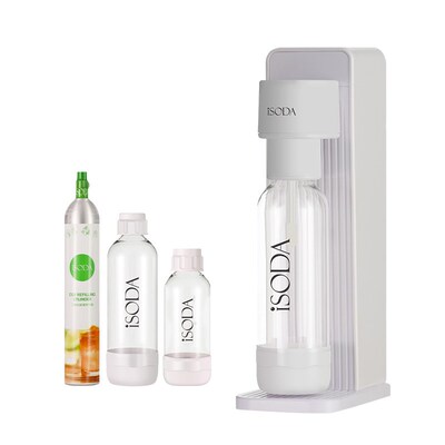 iOD爱苏打机气泡碳酸饮料新升级款苏打机气泡水机黑银白黑色