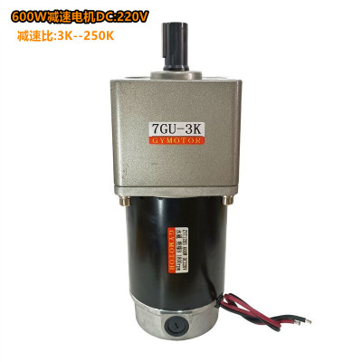 ZYT114S永磁直流齿轮减速电机600W马达ZYT120S DC24V110V200V220V