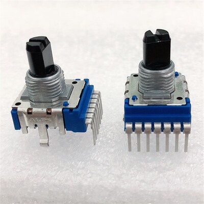 ALPS 立式单排7脚电位器 美得理电子琴音响音量调节开关A10K B10K