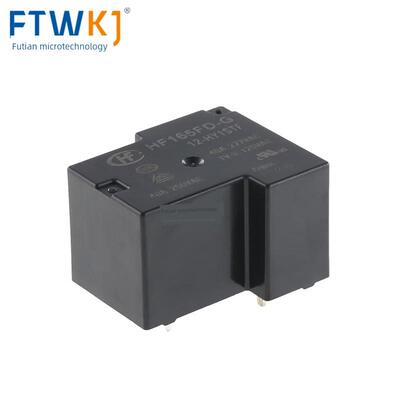 宏发继电器Hf165Fd-G-50-5/12/24/-Hy1Stf Zy1Stf Ht 4引脚大功率
