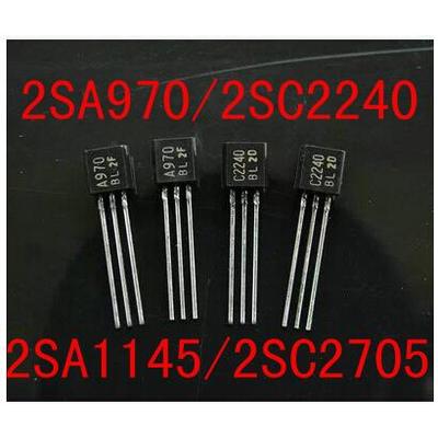 2SA970/2SC2240音频功放管是GL档，不是BL档 2SA1145/2SC2705