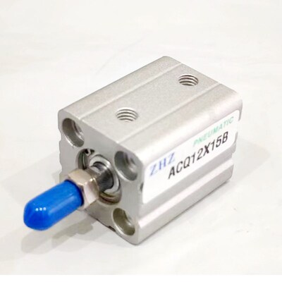小型气动薄型气缸ACQ12/ACQS12X5X10X15X20X25X30X35X40VX45X50S