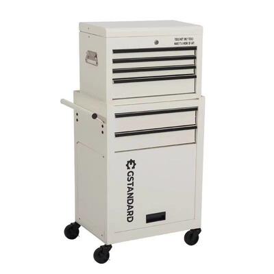 Gstandard美发店储物柜理发工具收纳带门理发店推车烫染工具车