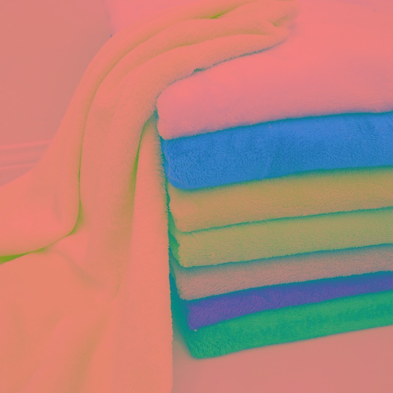 双面法兰绒布料秋冬加厚毛绒睡衣珊瑚绒毯子居家服法莱绒服装面料