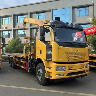 FAW一汽解放随车吊清障车出开口清障车厂家直销5折