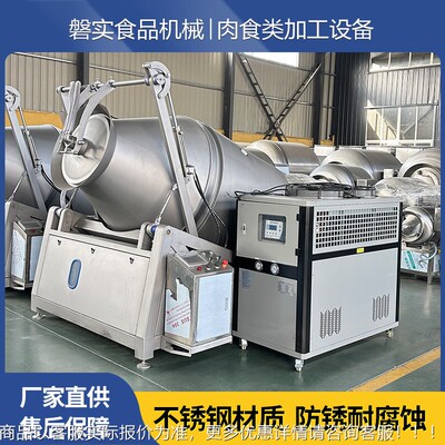 变频制冷真滚揉空WLS机无骨味鸡爪牛肉制机海鲜肉类腌低温滚揉入
