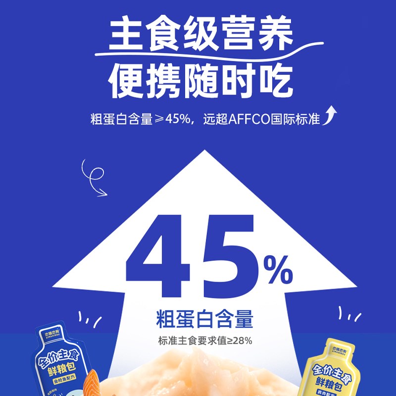 恋猫恋狗全价主食鲜粮包增肥发腮营养猫罐头猫咪零食罐湿粮猫饭条