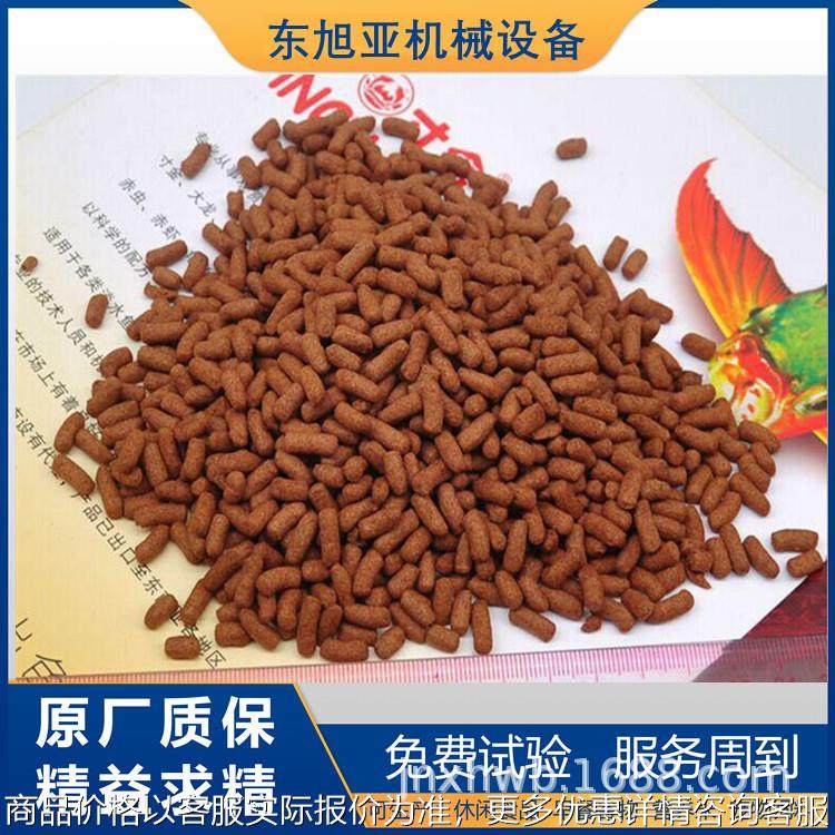 源产地特种水产饲料膨化设备 不锈钢高档养殖龙虾沉性鱼饲料生产