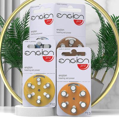 德国进口引擎engion助听器电池e10 A10峰力 优利康助听器锌空电池