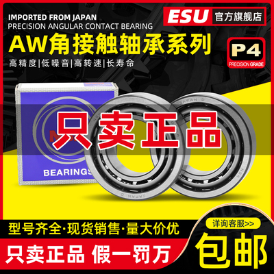 日本进口角接触轴承7007 7008 7009 7010 7011 7012 7013AW BW
