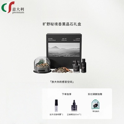 意大利进口扩香石香薰礼盒精油