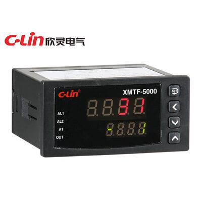 欣灵XMTF-5011、5012智能温度控制仪(二位式控制一组报警)
