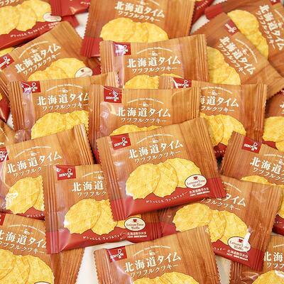 森永北脆华夫饼童鸡道蛋煎饼MEQ散装儿零食小吃休闲食品脆海饼干