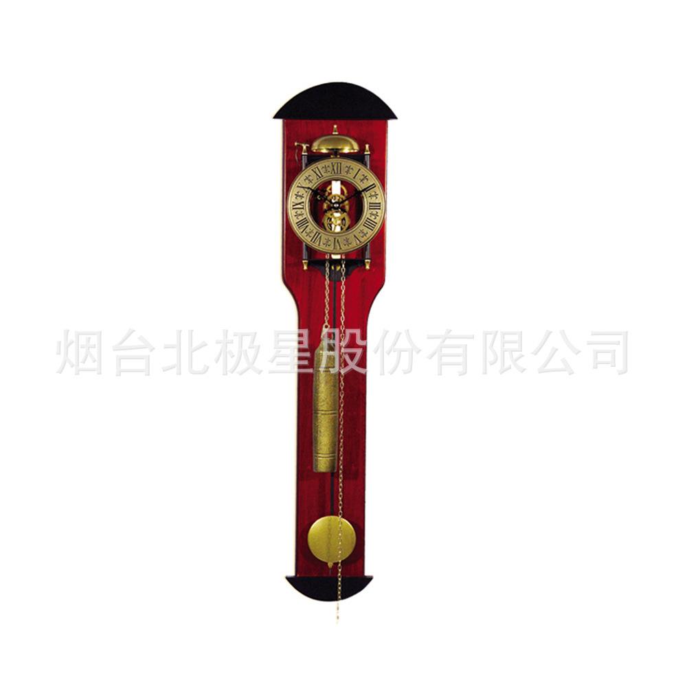 北极星实木机械机芯落地钟家用客厅新中式复古欧式座立钟轻奢大气
