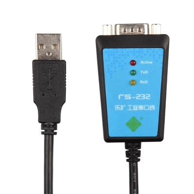乐扩 UB转串口线 DB9针COM口 FTDI芯片 工业级 UB转22转换器