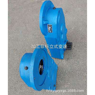 非立LDA型式减置速机卧式531标变速器端梁驱动装配套电机