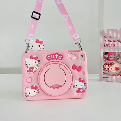 卡通hlloi平板保护id  o i 代.9  9. ini   旋转支架壳