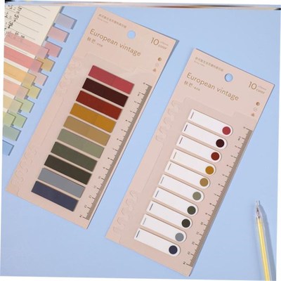 透明款便利贴纸transparent sticky note memoW便利贴马卡龙色