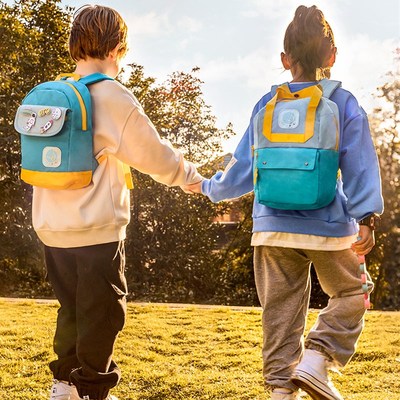 德国墨鱼匠幼儿园书包女孩男孩儿童护脊DIY潮童洋气宝宝超轻背包