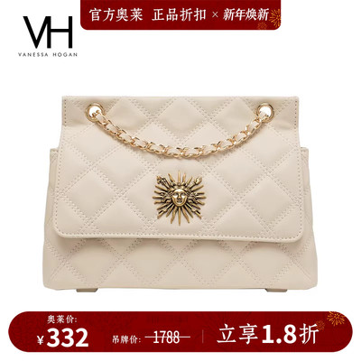 VH女包陶陶菱格包小版夏季新款链条菱格斜挎包小众高级感单肩包包