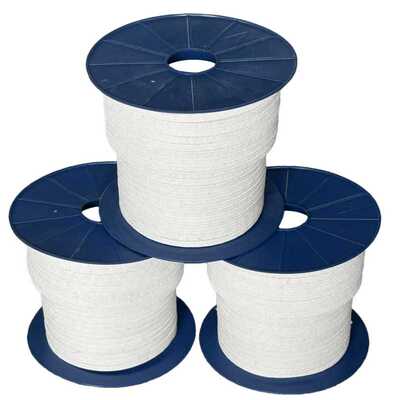 四氟割裂丝加胶芯盘根四氟密封膨体四氟带