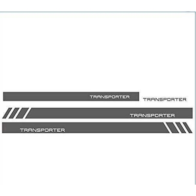 适用于大众Transporter T4 T5 T6车门侧裙车贴改装贴纸A439