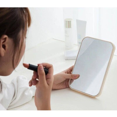 Portable Foldng Cosmetc Mrror Desktop Makeup Mrror Bedroom D