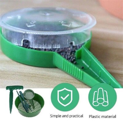 5 Pcs Garden Tools Set Lightweight Durable Plastic Dibber