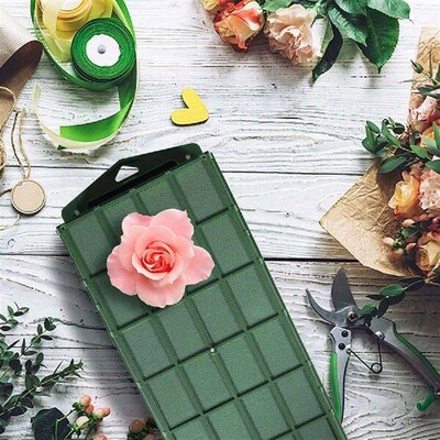 2 Pack Floral Foam Cage for Flower Arrangements Dry and Wet