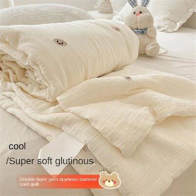 Summer+Ice+Cool+Thin+Quilt+Comforter+Soft+Air+Conditioning