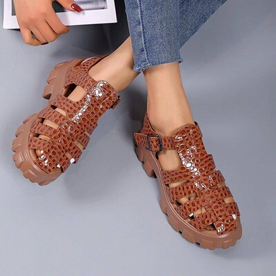 Summer Fashion Gladiator Women Narrow Band Cross-tied
